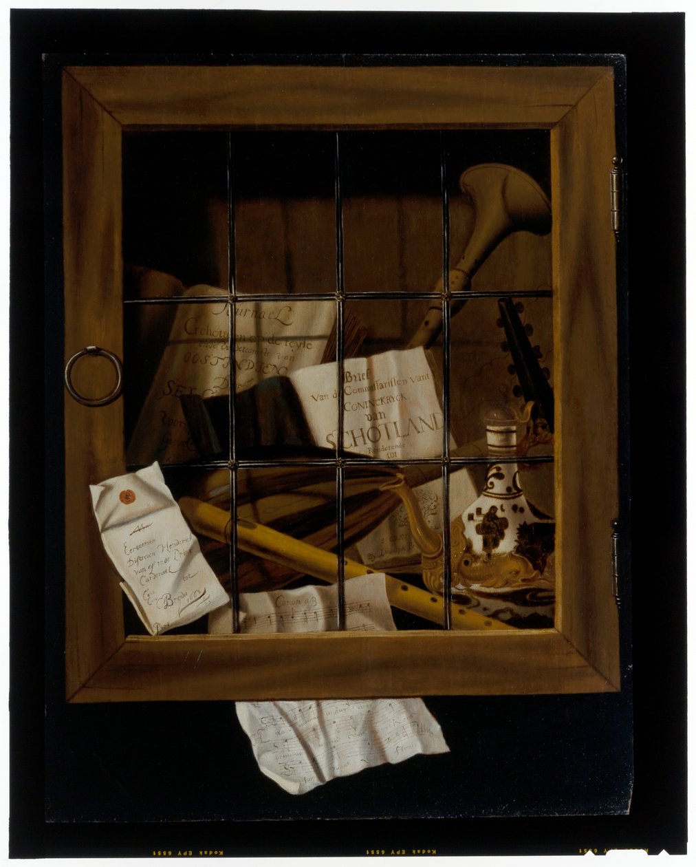 A Trompe-l'œil Still Life by Jacob van Walscapelle