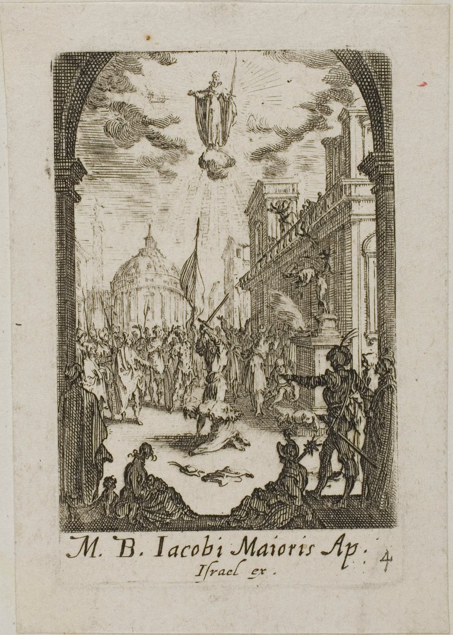 Martyrdom of Saint James the Major, plate four from The Martyrdoms of ...