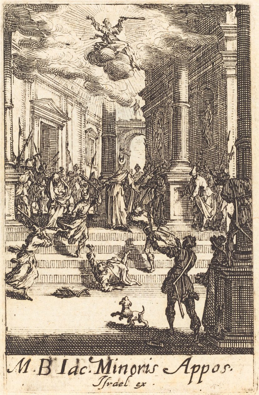 The Martyrdom of Saint James Minor by Jacques Callot
