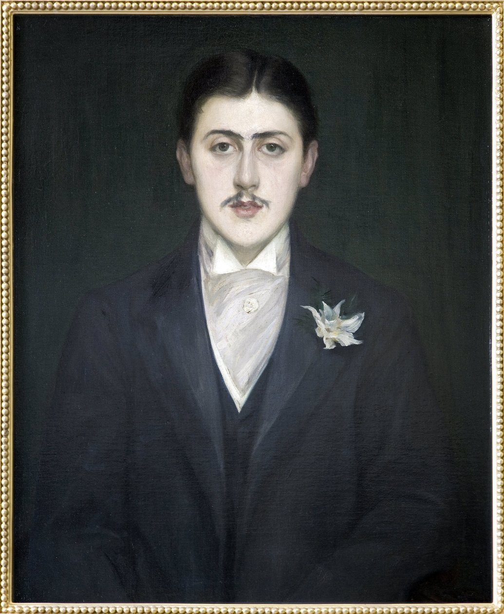 Portrait of Marcel Proust by Jacques-Emile Blanche