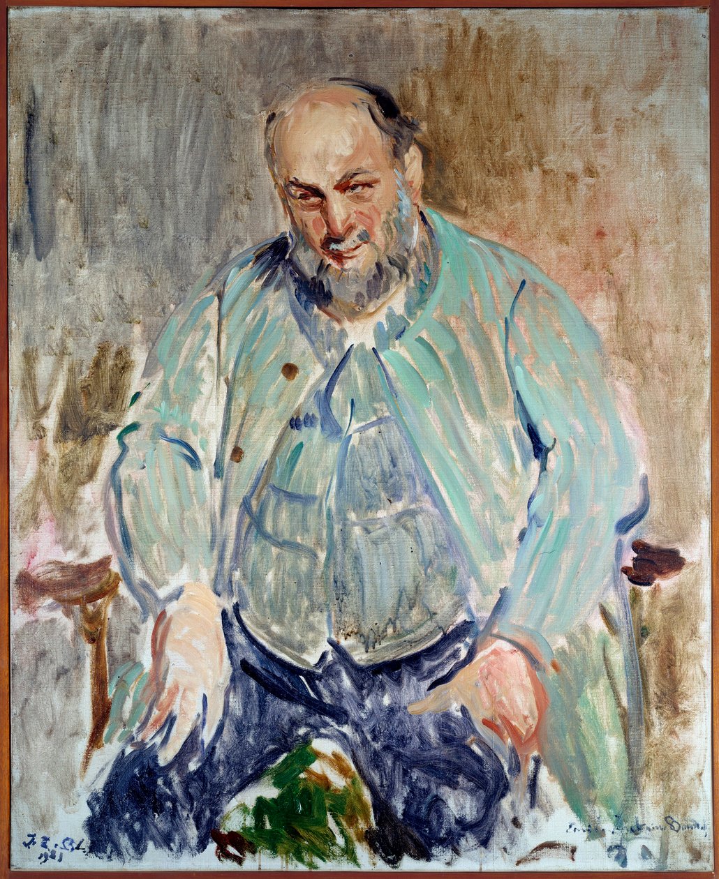 Portrait of Antoine Bourdelle by Jacques Emile Blanche