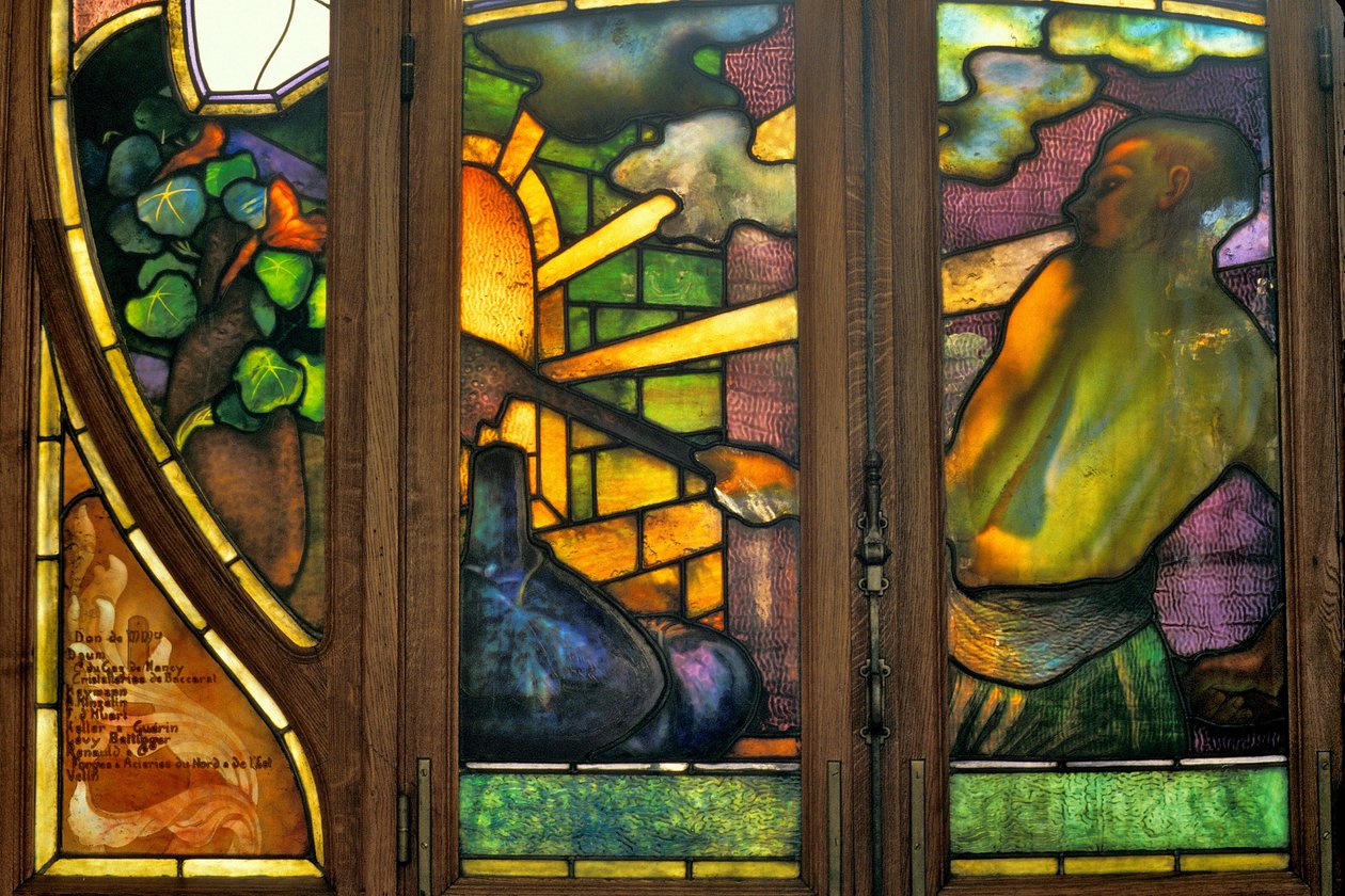 Jacques Gruber Window Vitrail Dit De La Salle (1904), Jacques Gruber