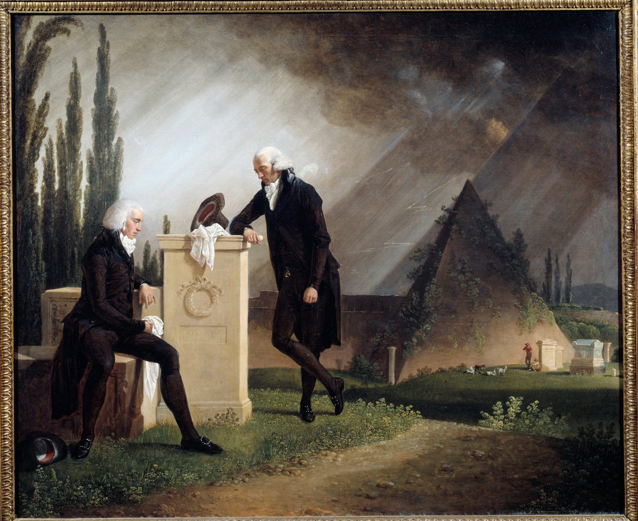 Roman Elegy or Double Portrait at the Protestant Cemetery of Rome