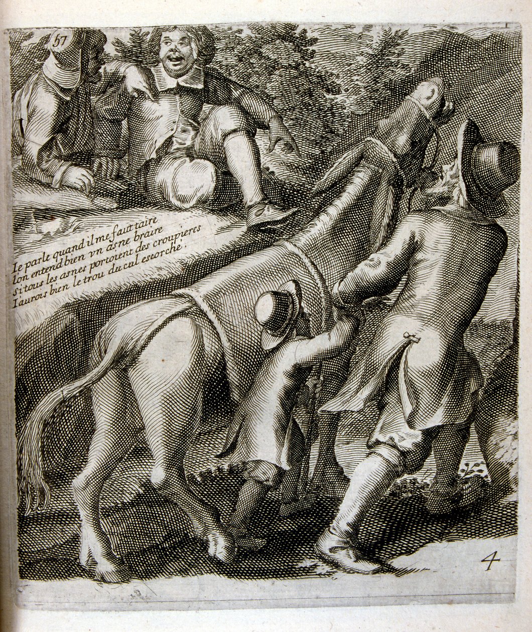Illustration of Fables by Jean de La Fontaine