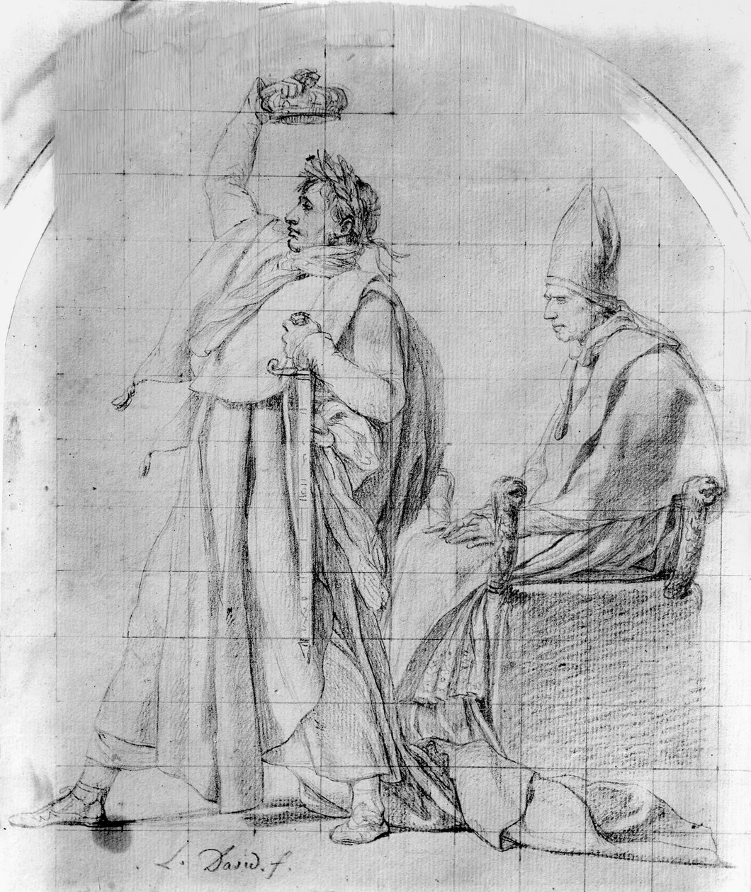 Emperor Napoleon Crowning Himself, c.1804/07