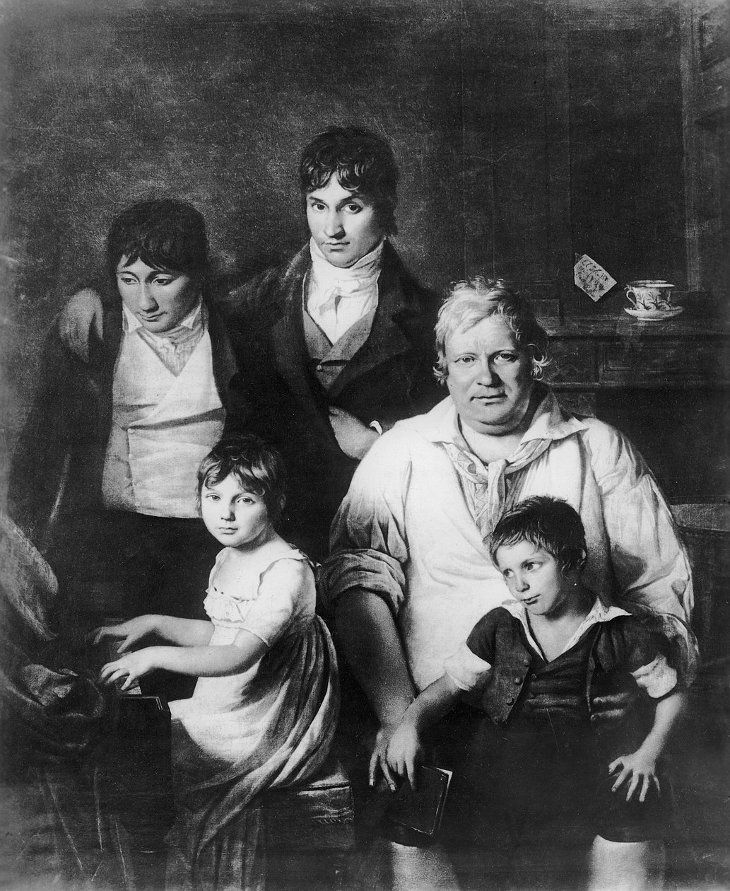 Family Portrait, Formerly Known as Michel Gerard with His Family