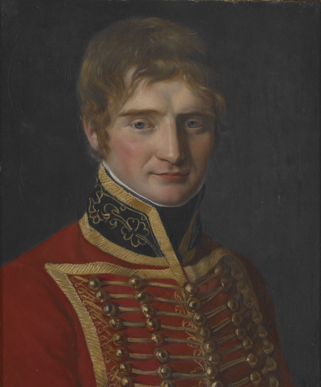 Portrait of a Man in Military Costume by Jacques Louis David