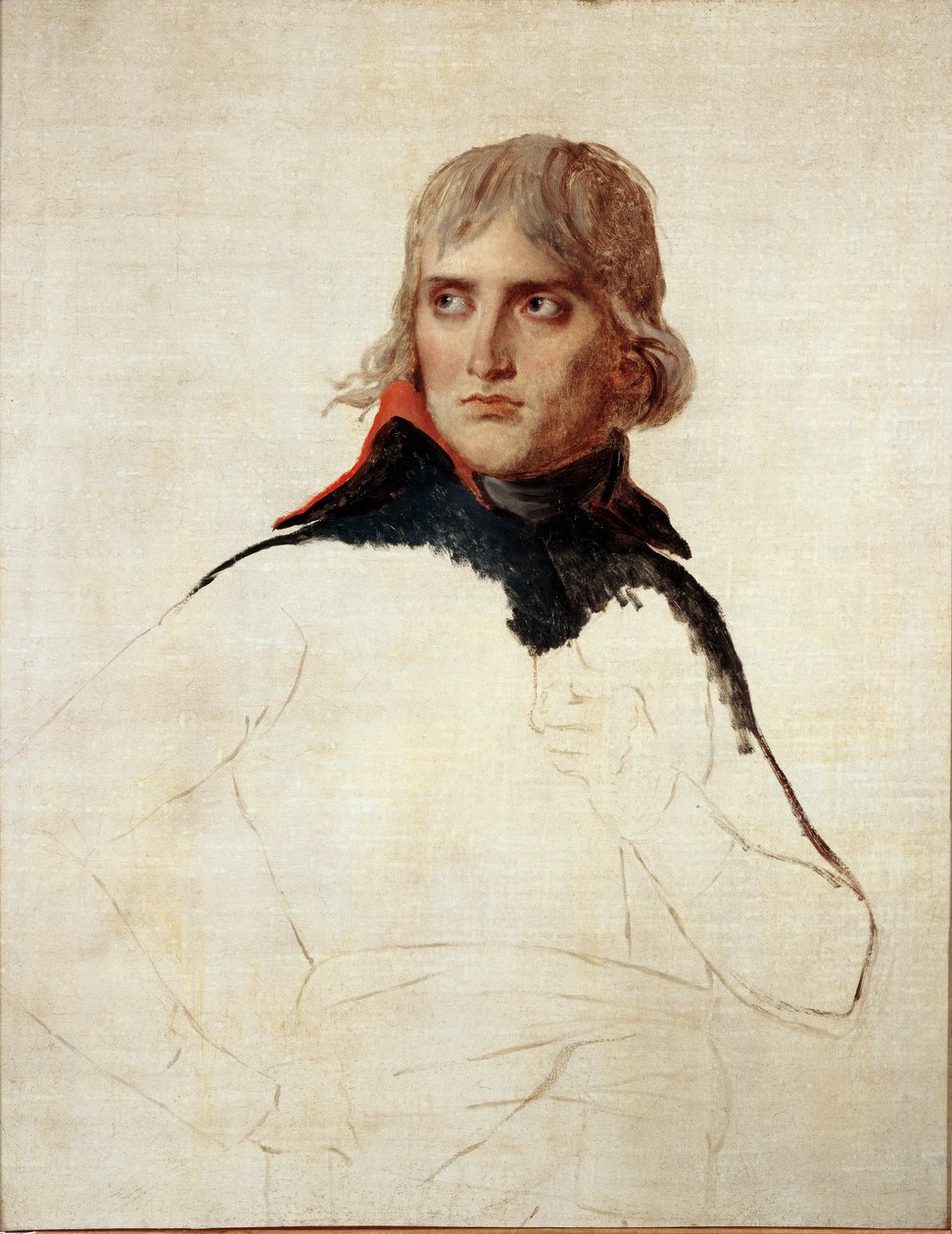 Unfinished Portrait of Napoleon Bonaparte in General