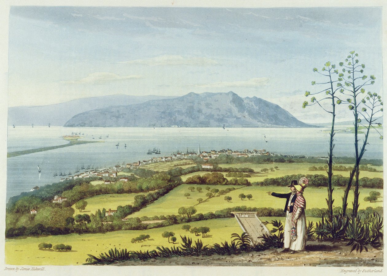 Kingston and Port Royal from Windsor Farm, from 'A Picturesque Tour of ...