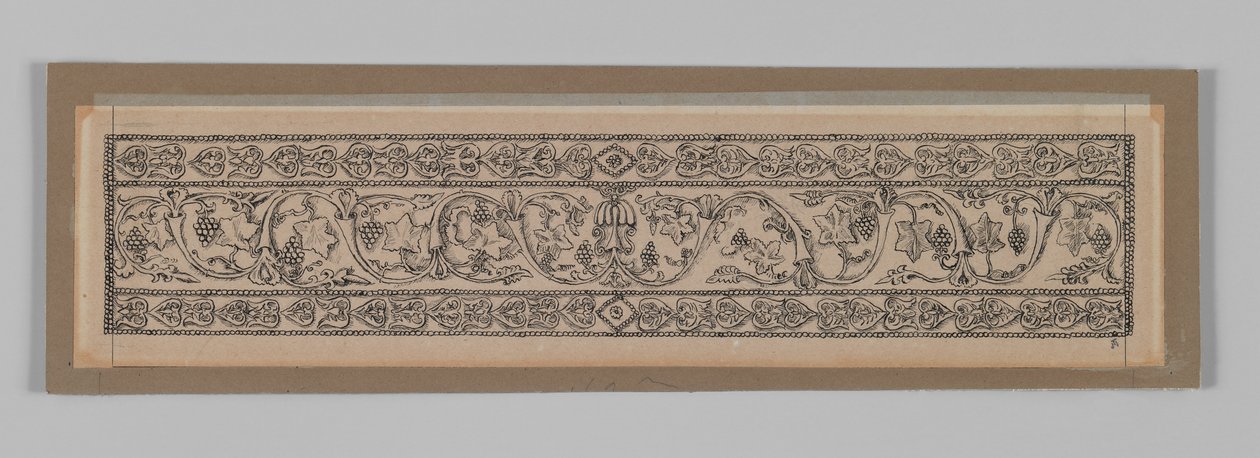 Metal ornament taken from the Mosque of Es-Sakra, from The Life of Our ...