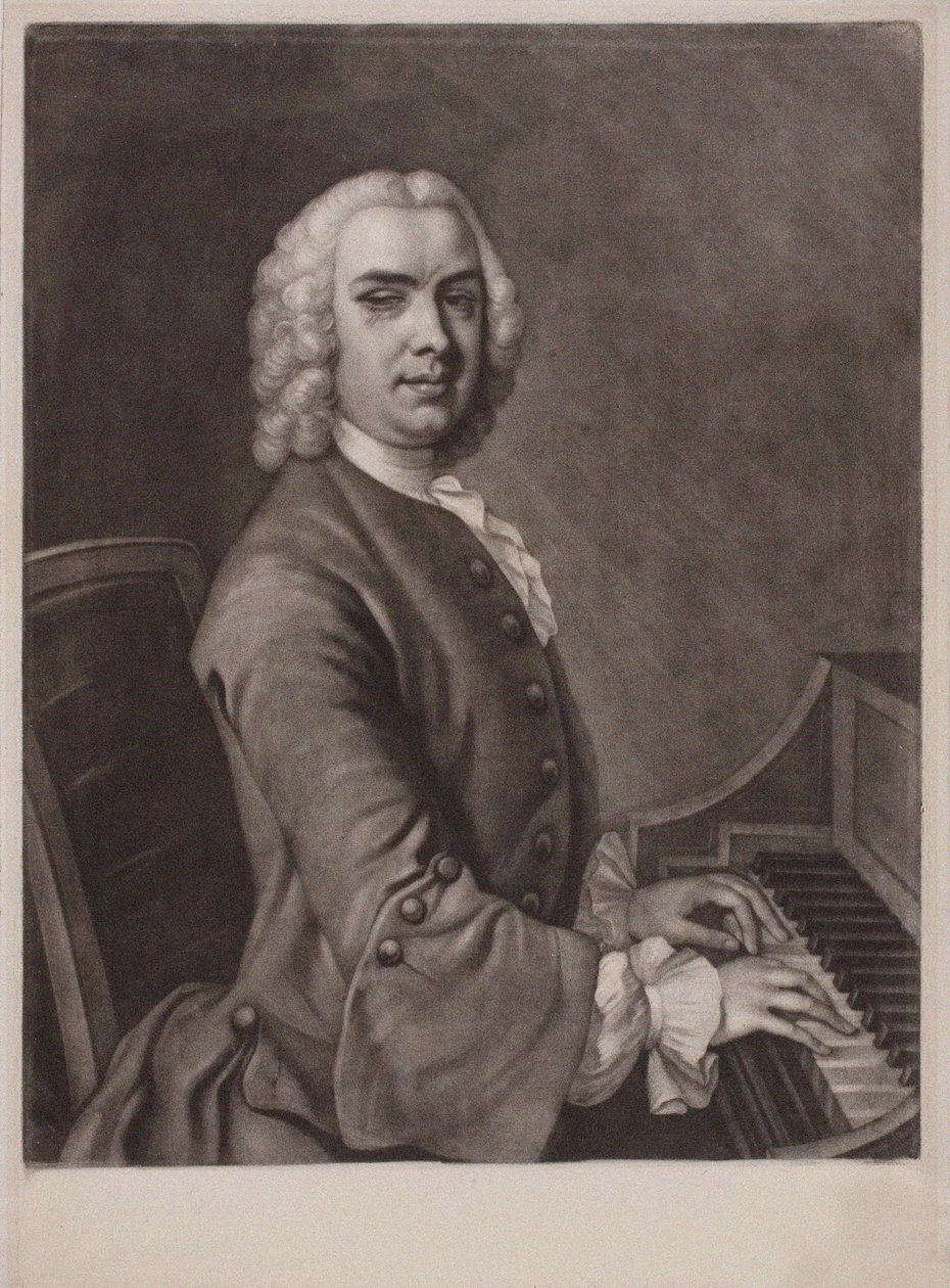 Portrait of the Organist and Composer John Stanley 1712-1786