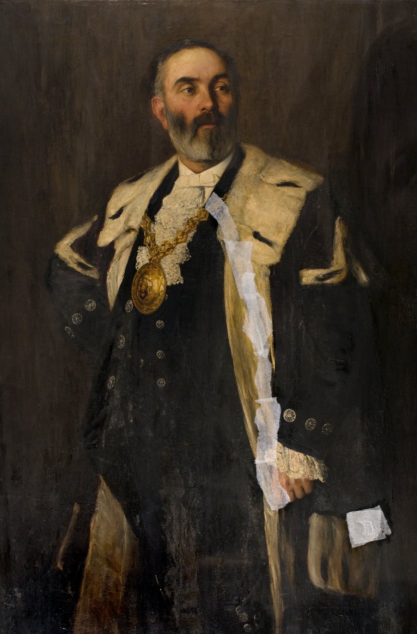 Provost Hugh Ballingall (1840-1910) by James Michael Brown