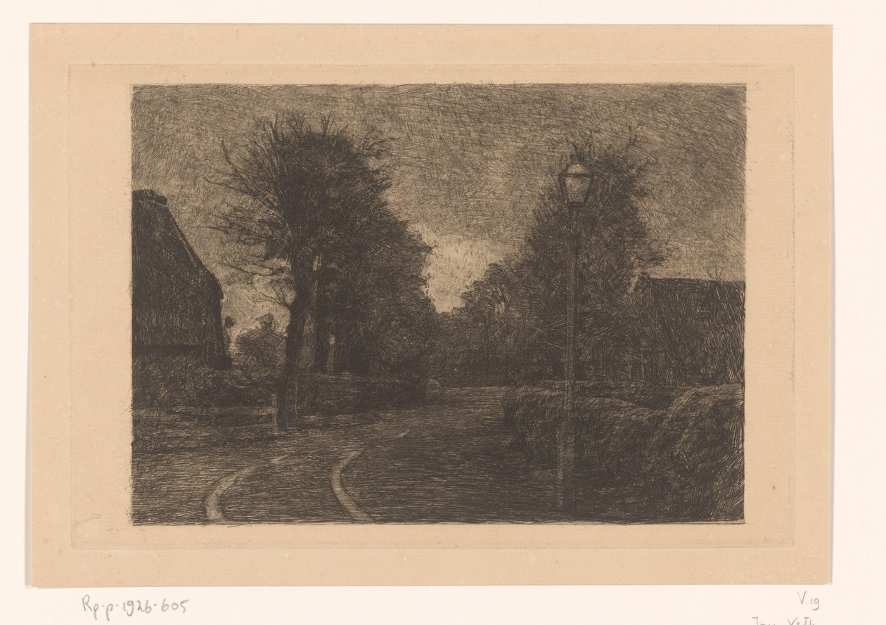 Zevenend, Laren by Jan Veth: High-quality fine art print