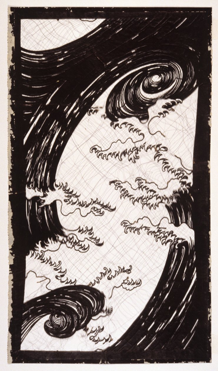 Stencil by Japanese School: Highest-quality art reproduction