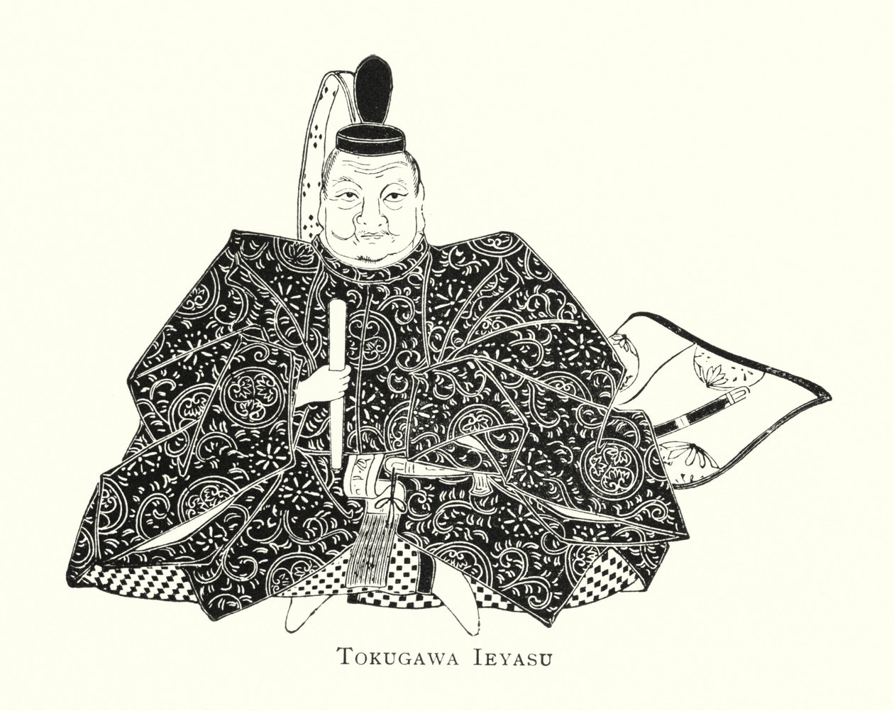 Tokugawa Ieyasu by Japanese School: Buy fine art print