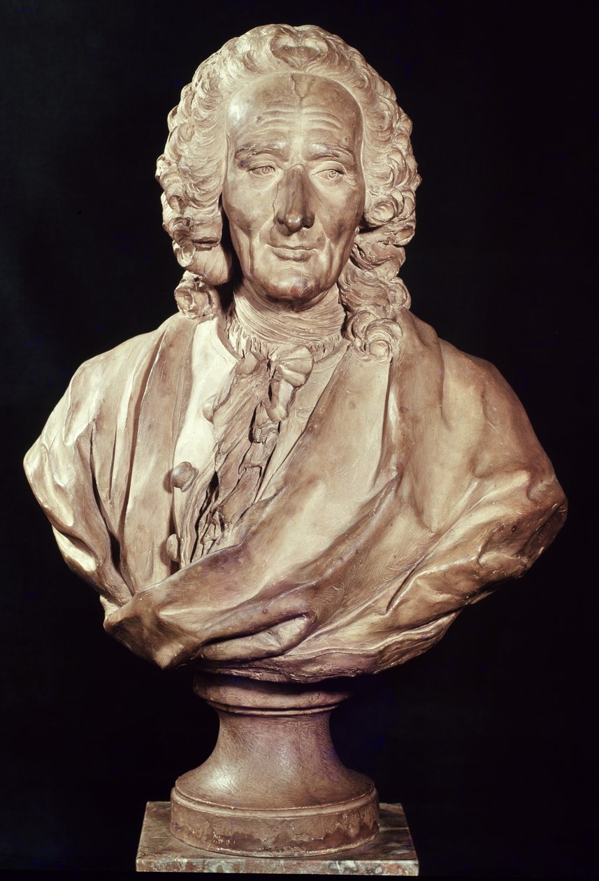 Bust of Jean-Philippe Rameau by Jean-Jacques Caffieri