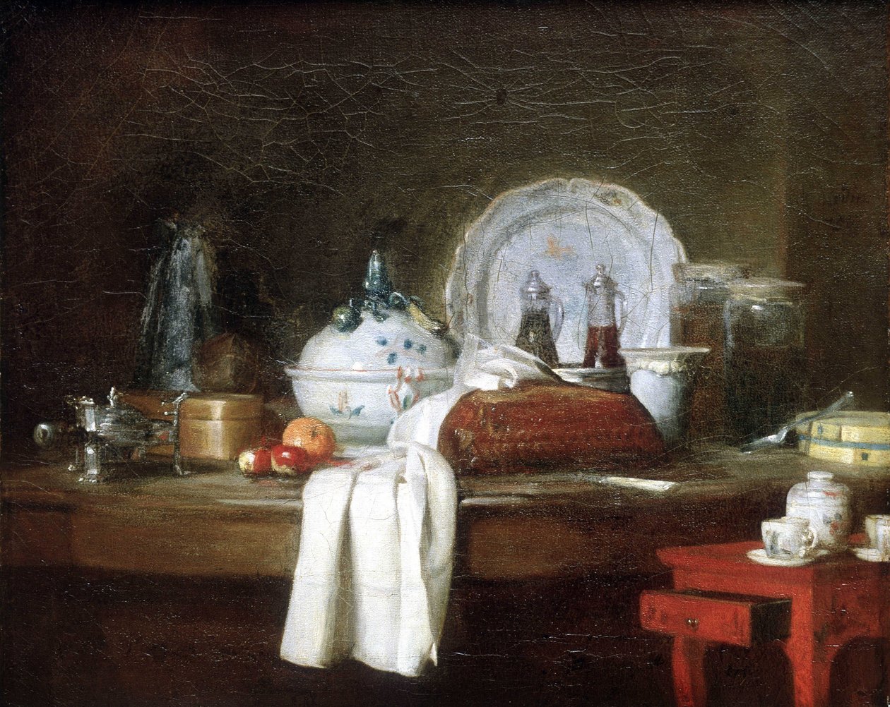 Still Life by Jean Baptiste Simeon Chardin: Fine art print