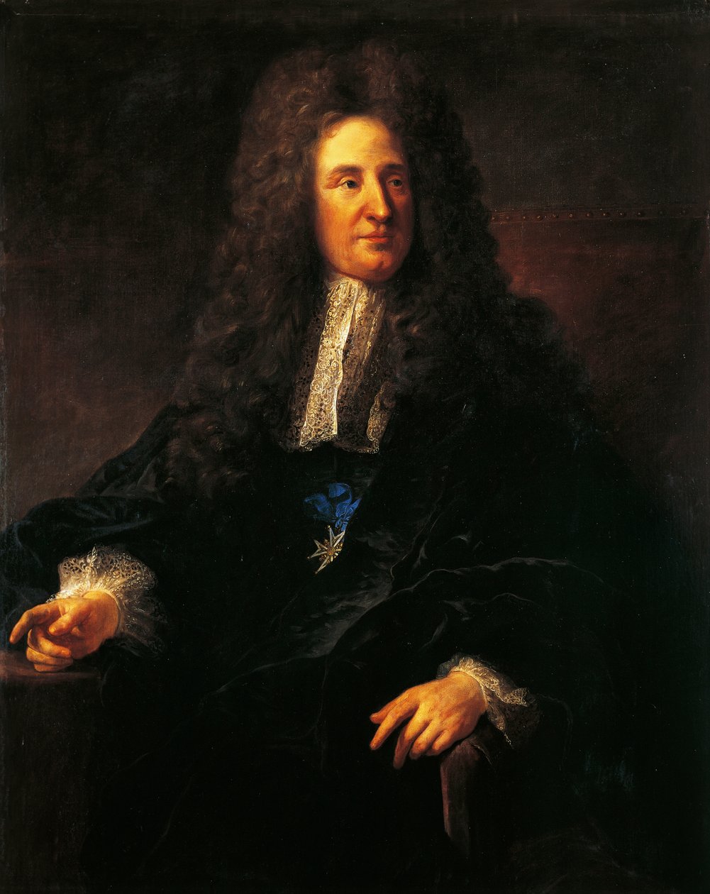 Portrait of Jules Hardouin Mansart by Jean-Francois Millet