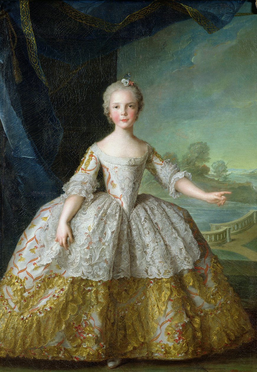 Infanta Isabelle de Bourbon-Parma by Jean-Marc Nattier
