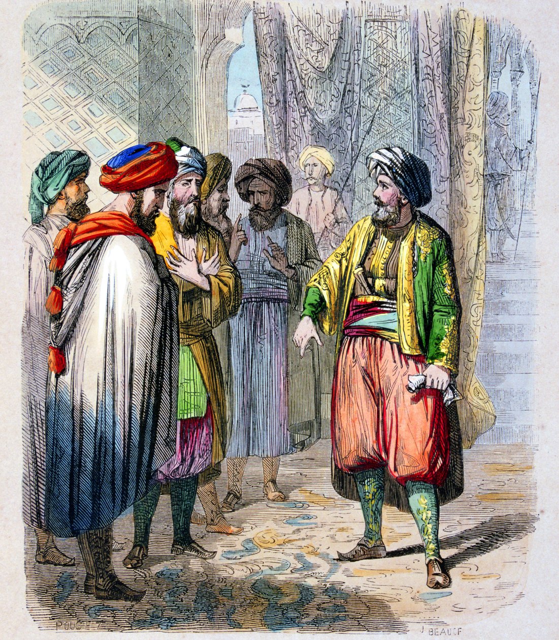 Muhammad Ali Pasha receives messages from his son's campaign in Arabia