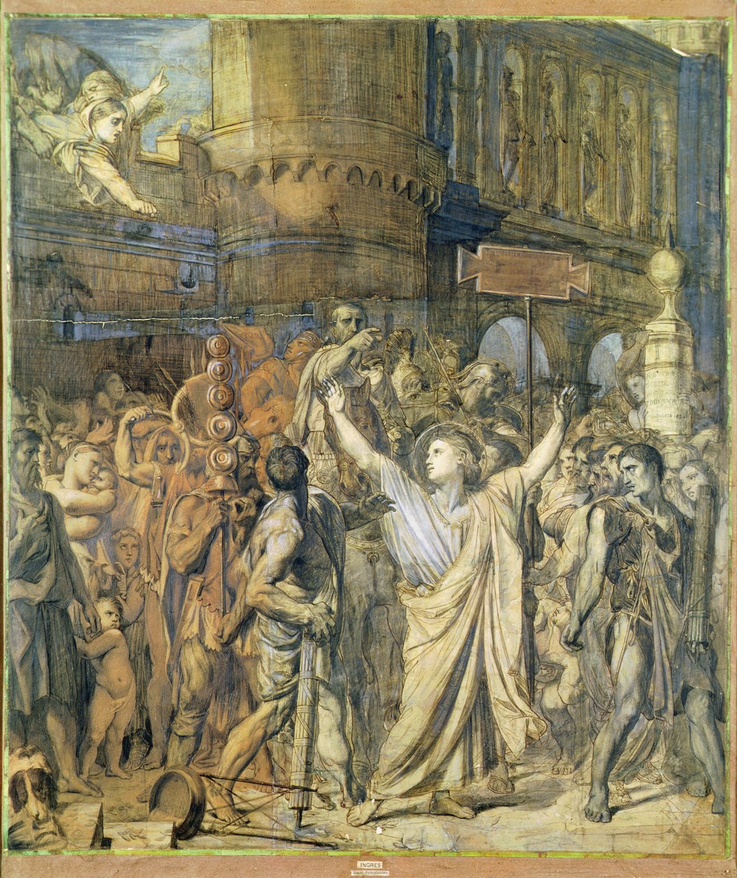 The Martyrdom of St. Symphorian, c.1834
