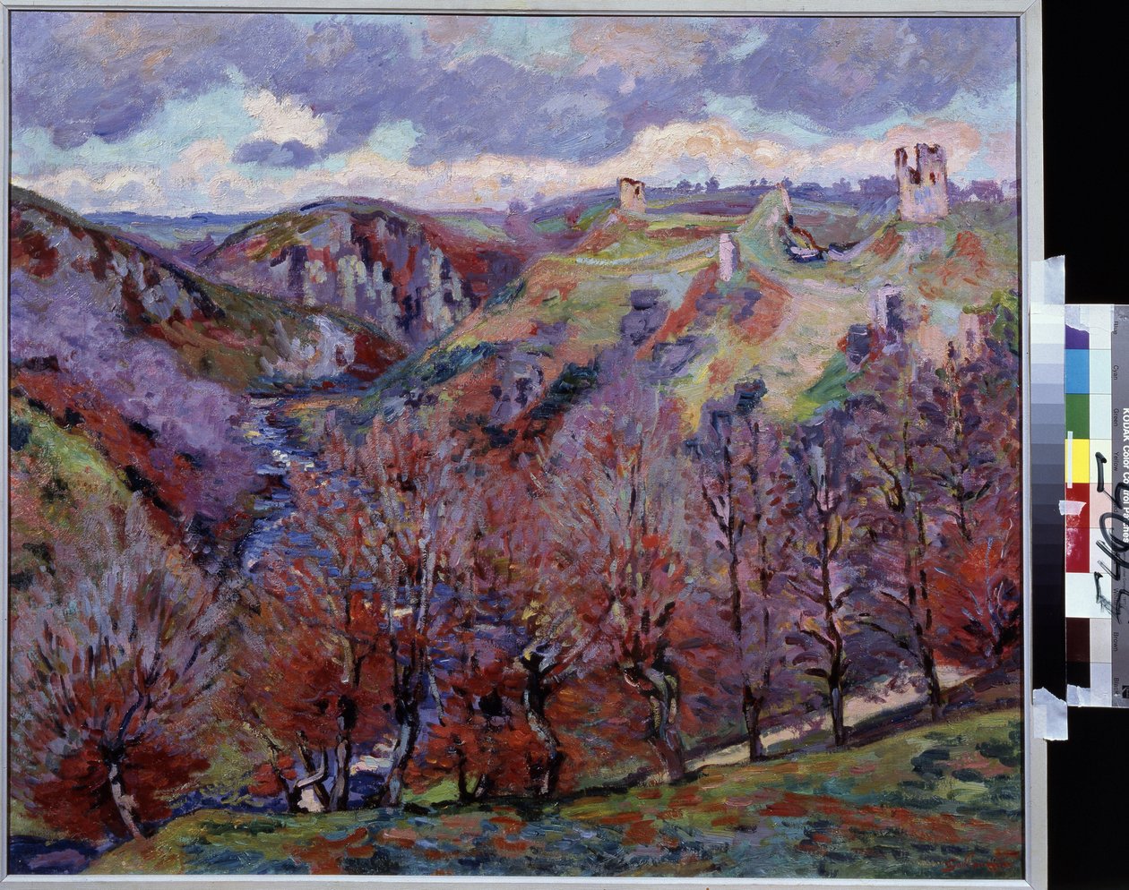 Landscape with Ruins by Jean Baptiste Armand Guillaumin