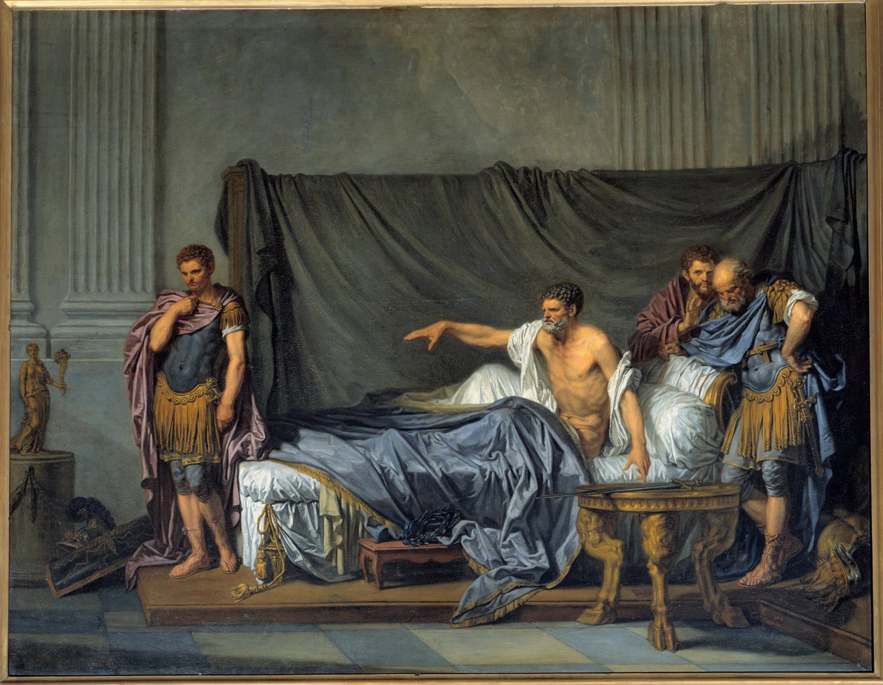 Emperor Septimius Severus by Jean Baptiste Greuze