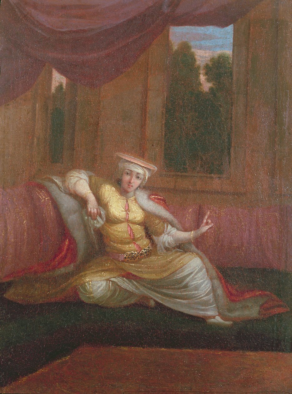 The Sultan's Mistress by Jean Baptiste Vanmour