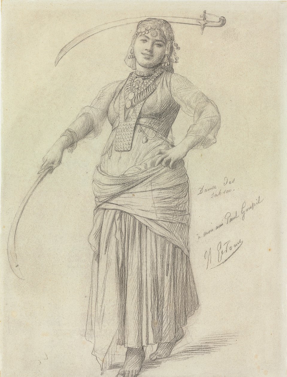 Sabre Dance by Jean Leon Gerome: Buy fine art print