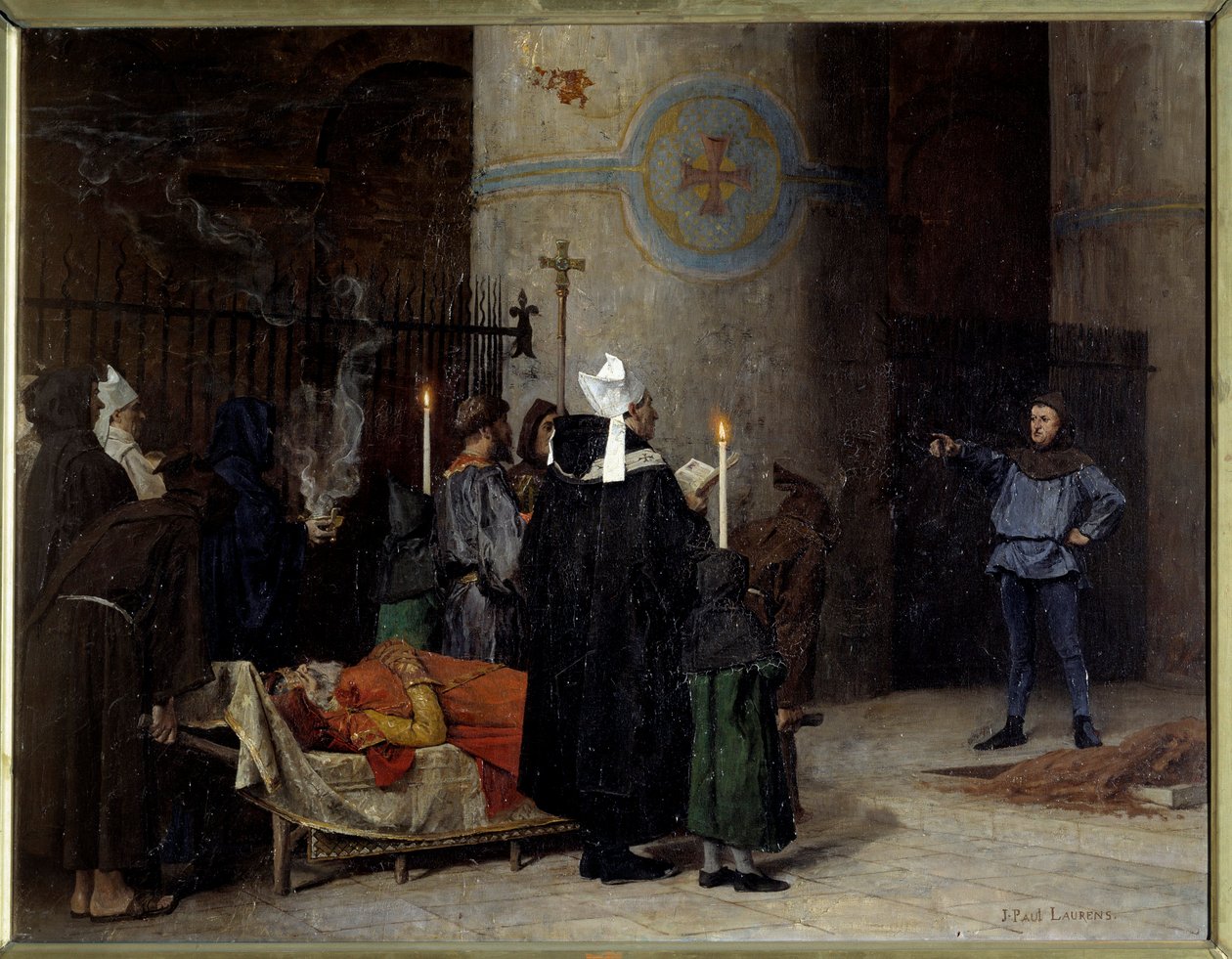 Funeral of William the Conqueror by Jean Paul Laurens