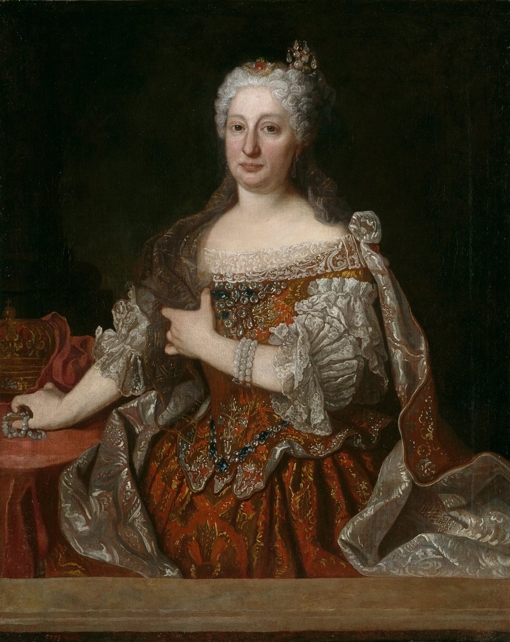 Portrait of Archduchess Maria Anna of Austria, Queen of Portugal