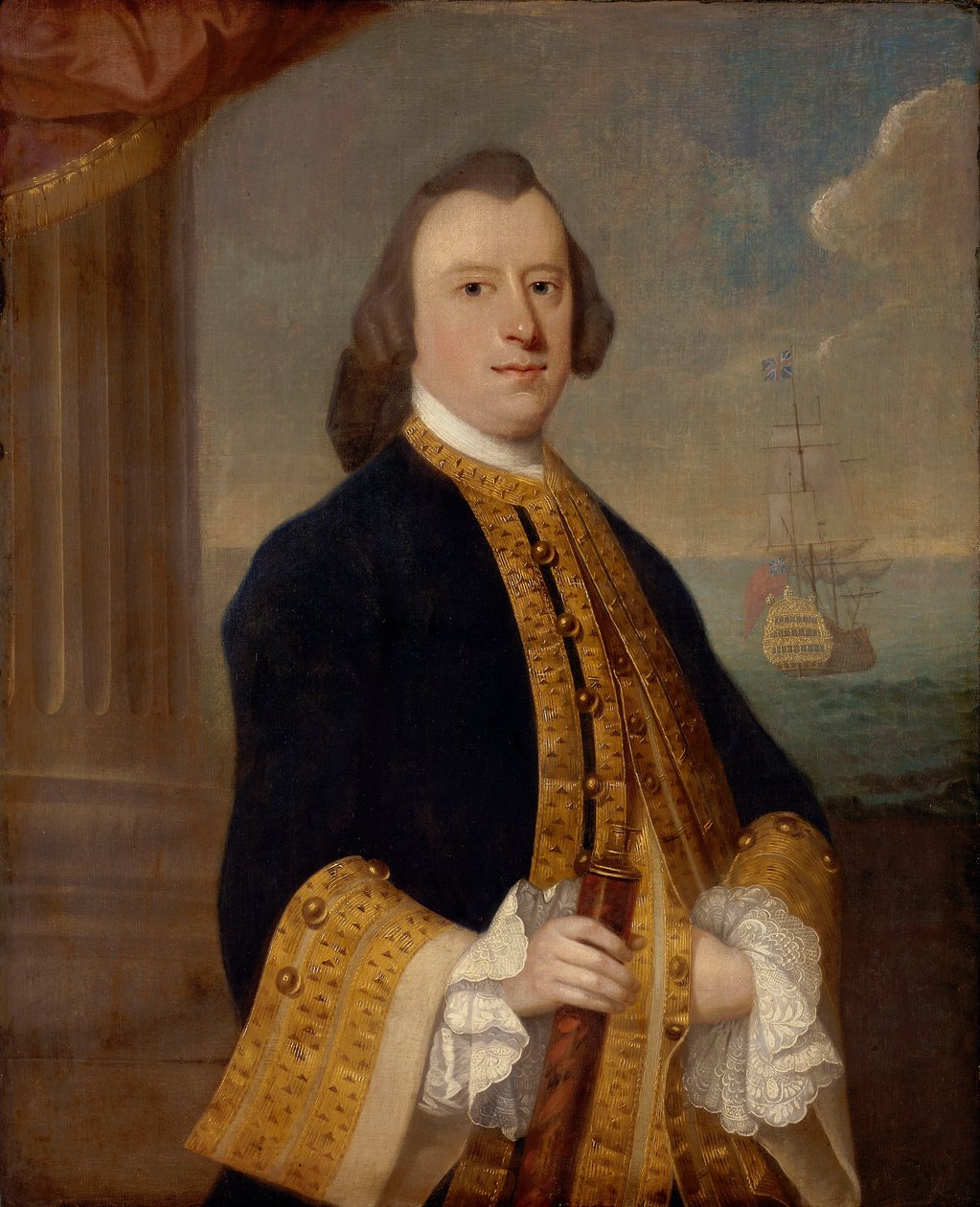 Captain John Reynolds (circa 1713-1788) by Jeremiah Theus