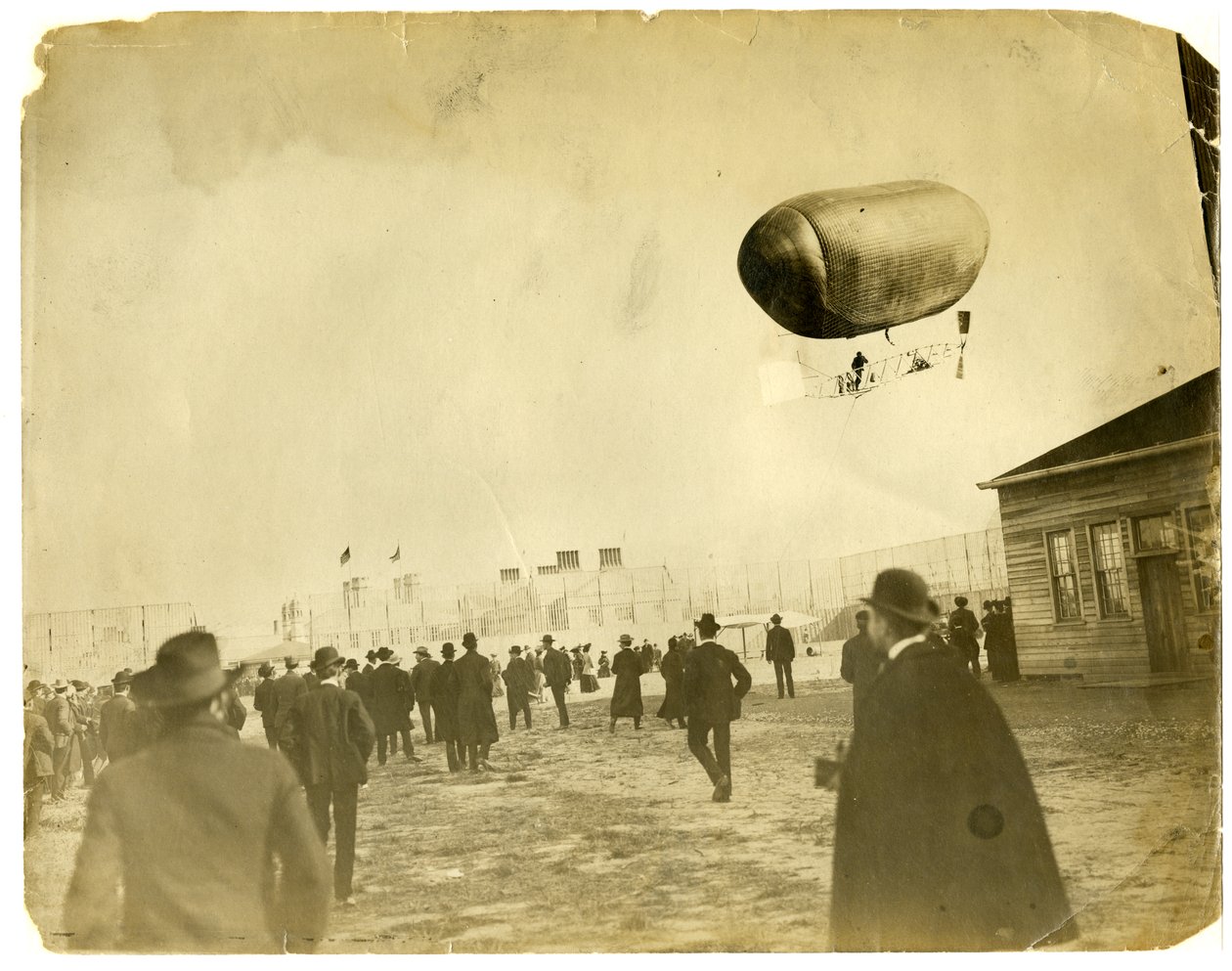 Airship "California Arrow" by Jessie Tarbox Beals