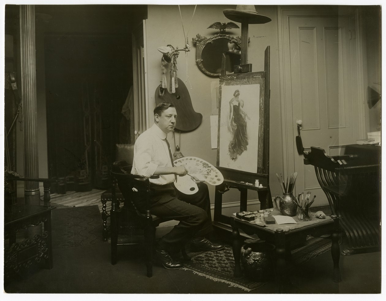 Harrison Fisher by Jessie Tarbox Beals: Buy fine art print