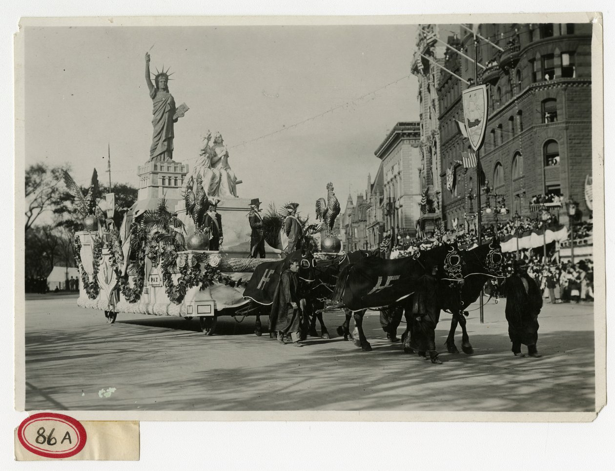 Historical Parade Float No 53: Statue of Liberty