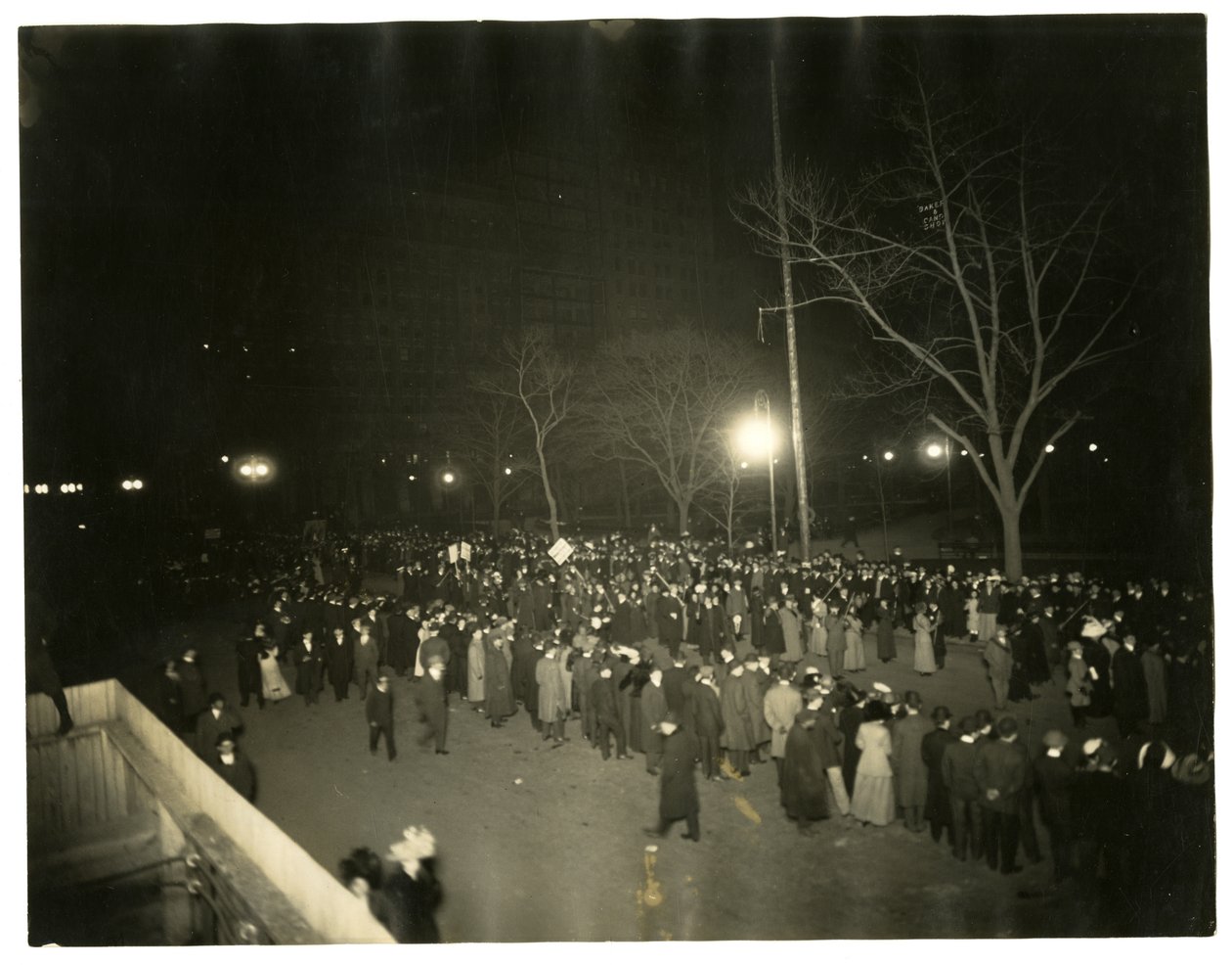 Suffrage Parade, Greenwich Village, New York, USA, c.1915-18