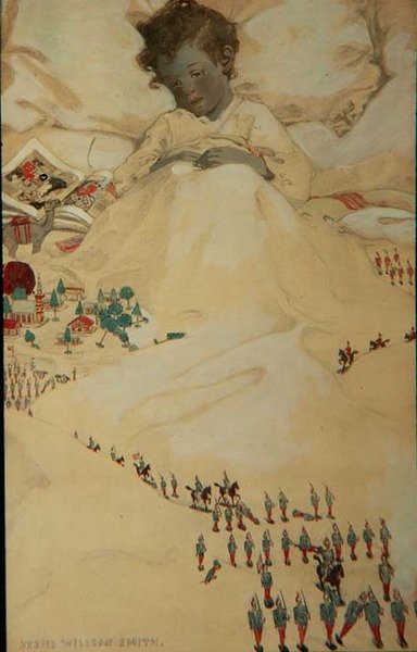 The Land of Counterpane by Jessie Willcox Smith