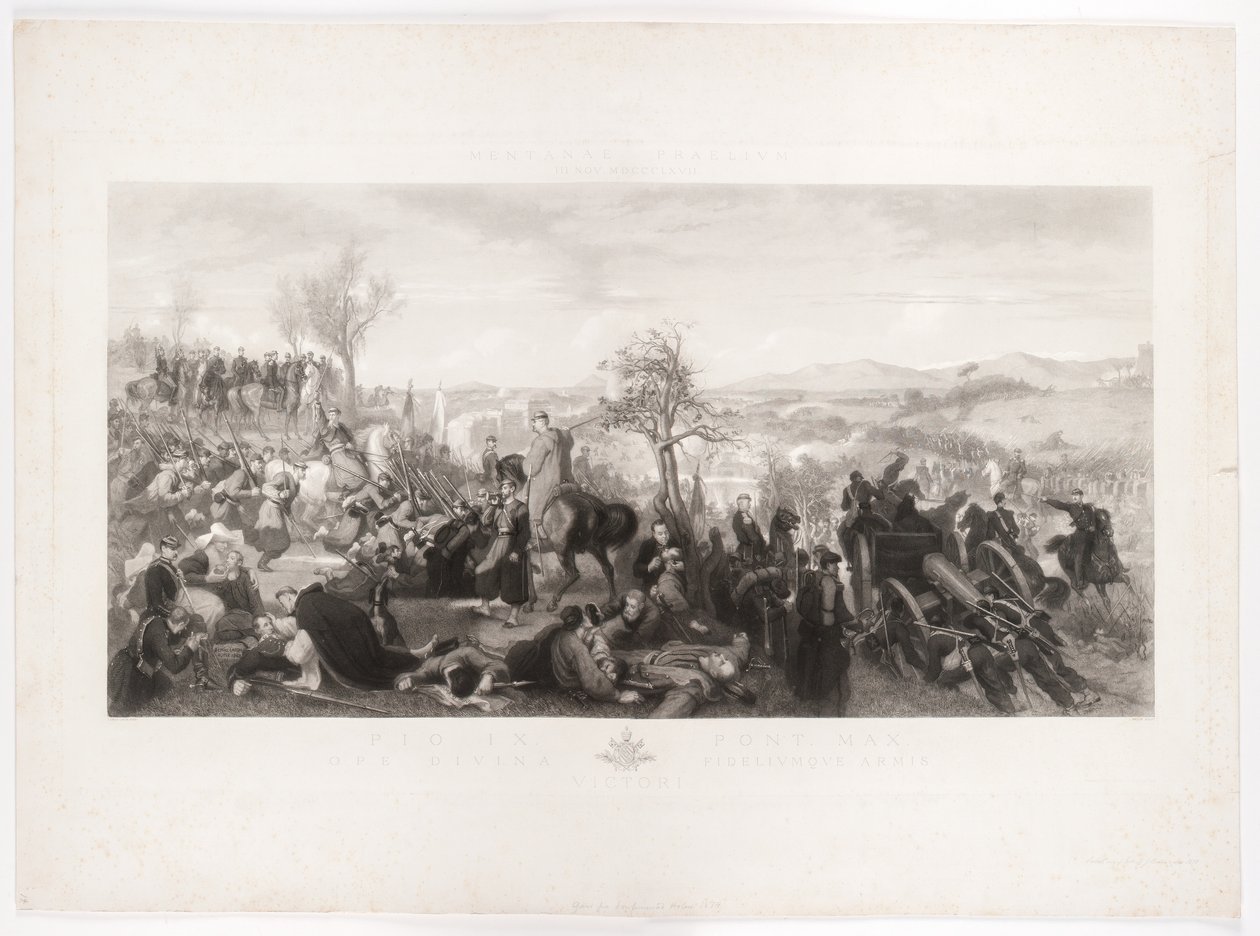 The Battle of Mentana by Joel Ballin: Buy fine art print