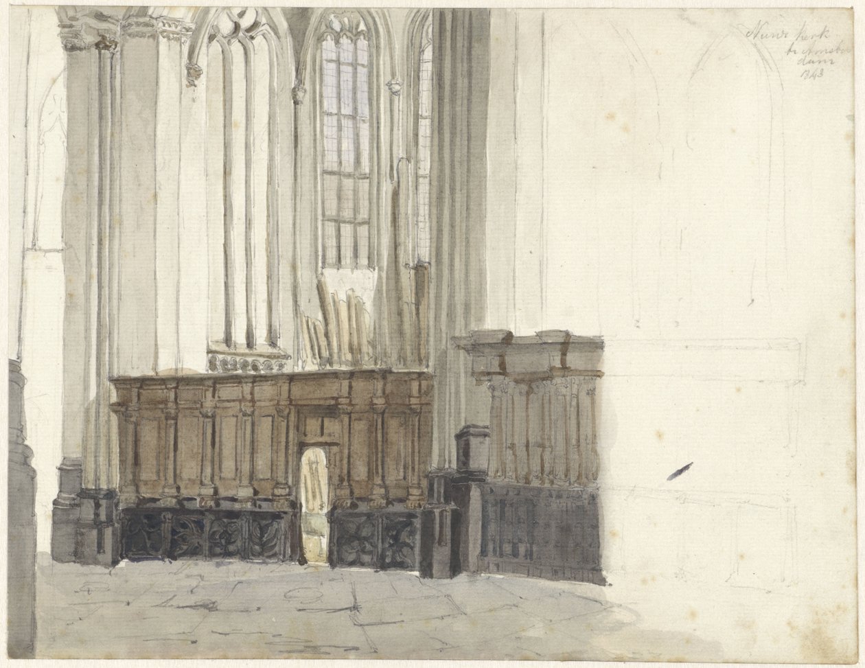 Drapers' Chapel in the Nieuwe Kerk in Amsterdam