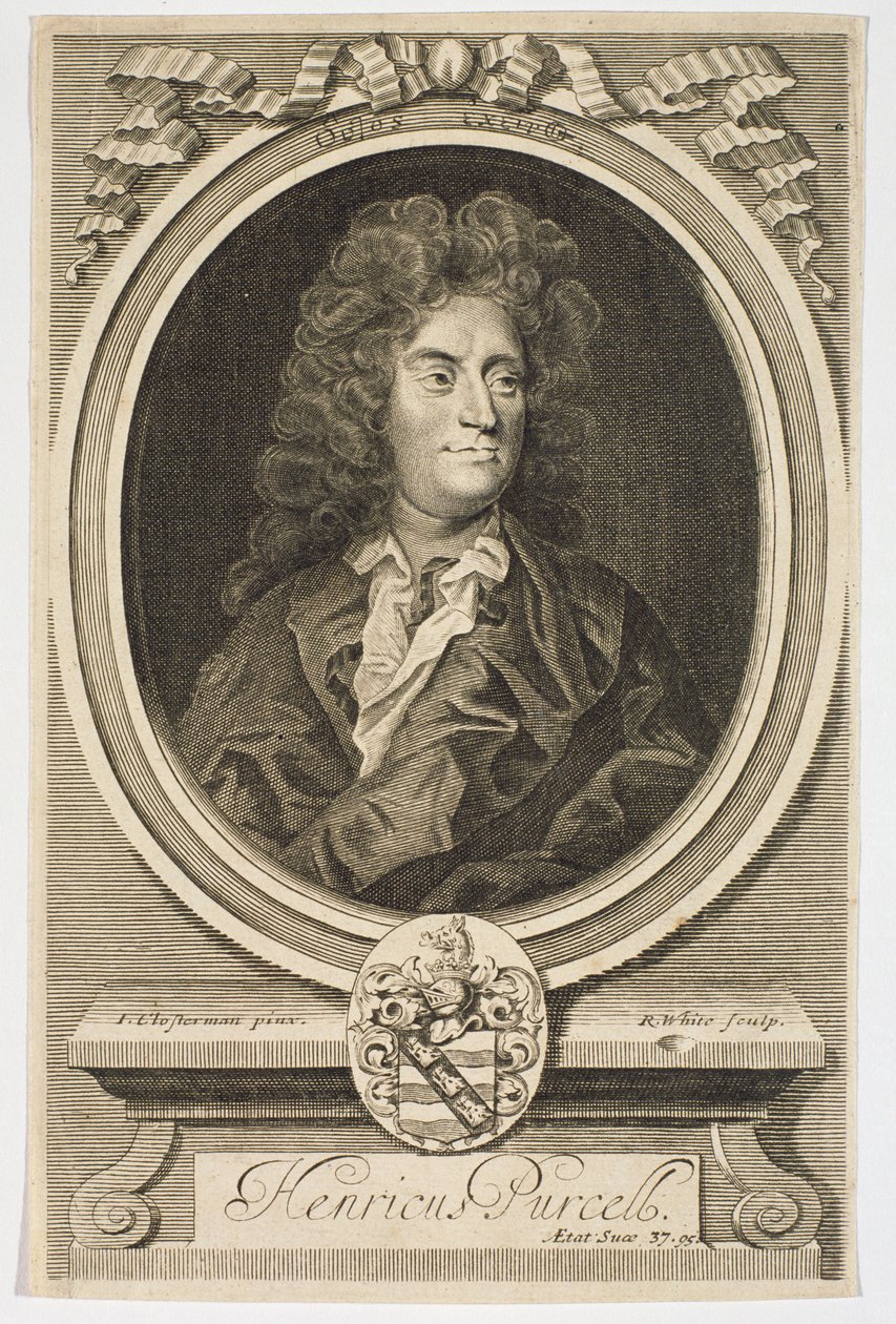 Portrait of Henry Purcell by Johann Closterman