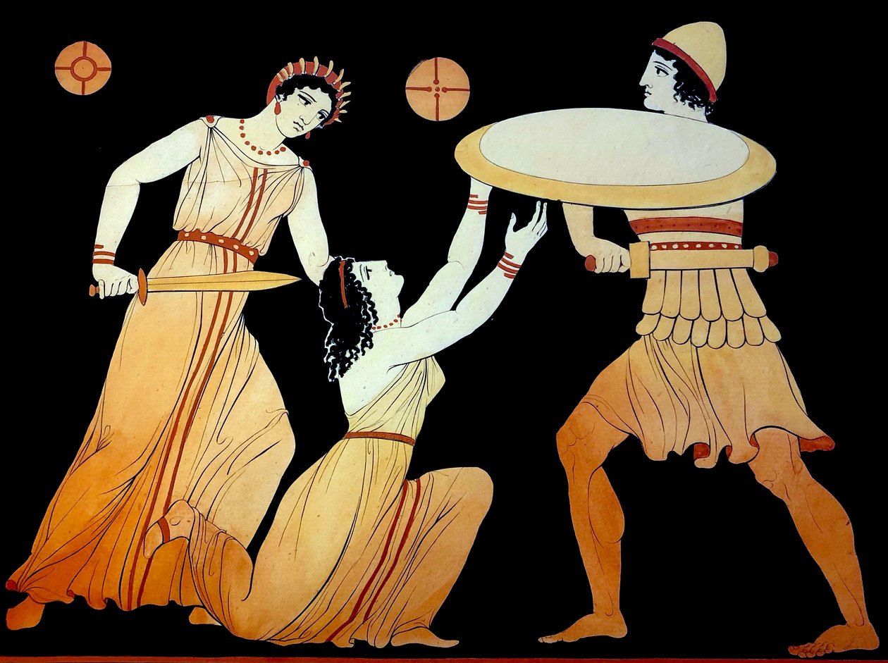 Classical Scene by Johann Heinrich Wilhelm Tischbein