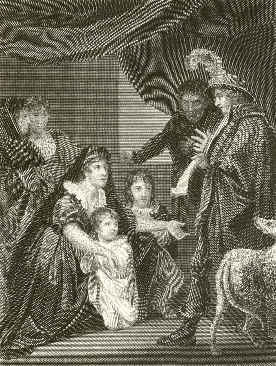 Lady Elizabeth Gray Entreating Edward IV to Protect Her Children