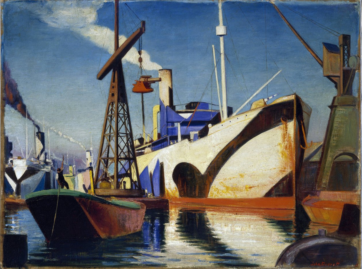 The conversion of a warship into a commercial vessel capable of ...