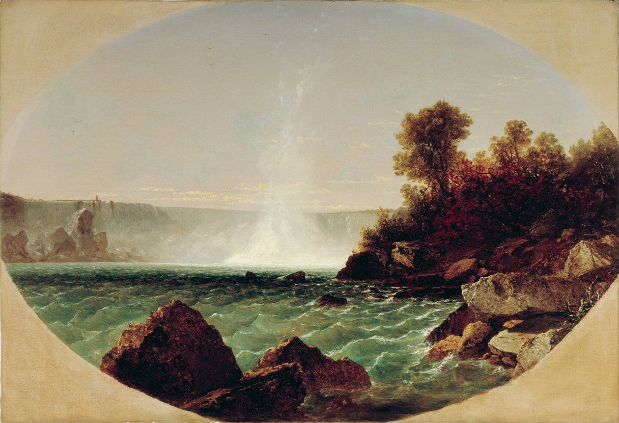 Niagara Falls by John Frederick Kensett: Fine art print