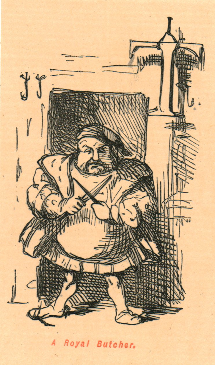 A Royal Butcher by John Leech: Premium art reproduction