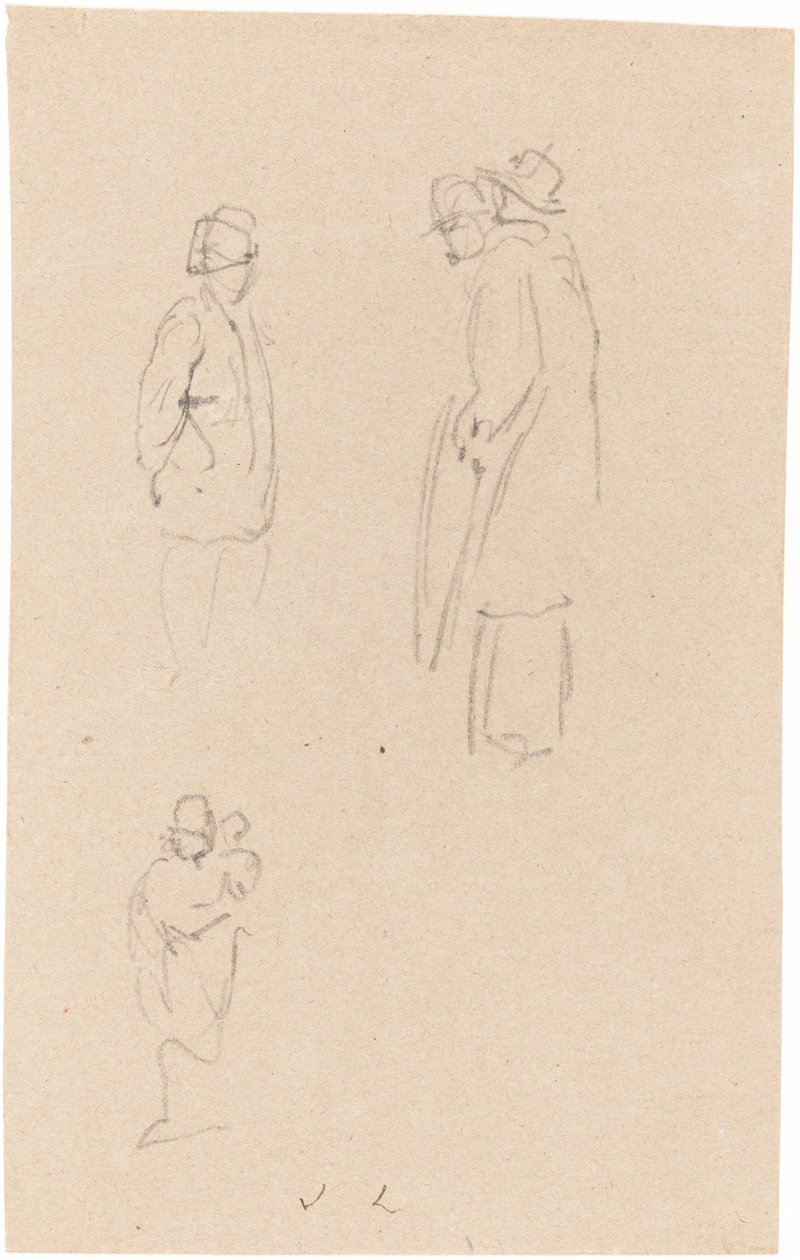 Figure Studies by John Linnell: Premium art reproduction