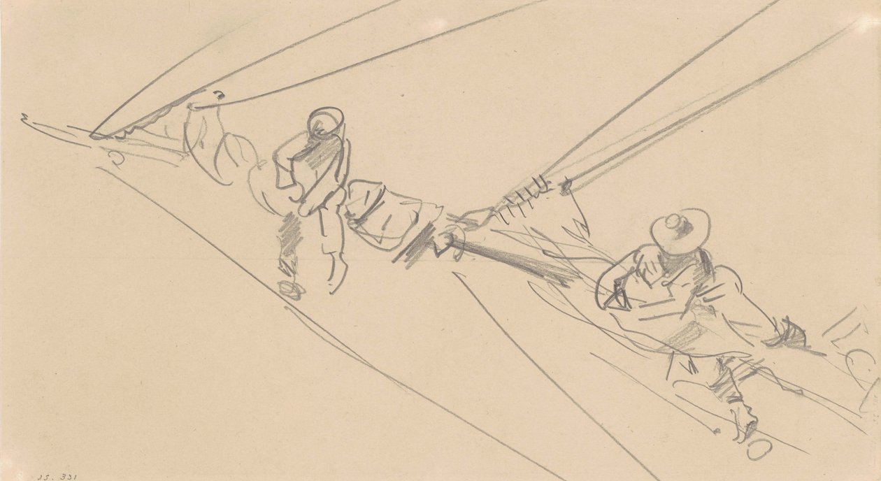 Men on a Spar by John Singer Sargent: Buy fine art prints