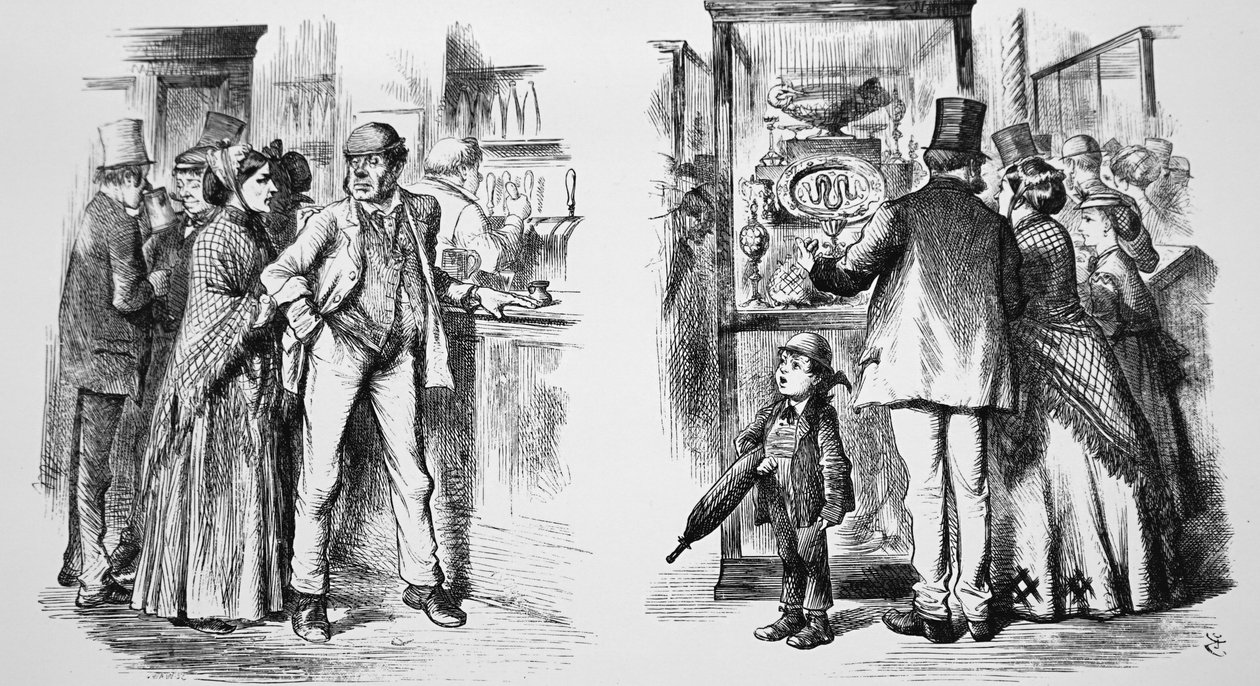 Cartoon by John Tenniel by John Tenniel: Fine art print