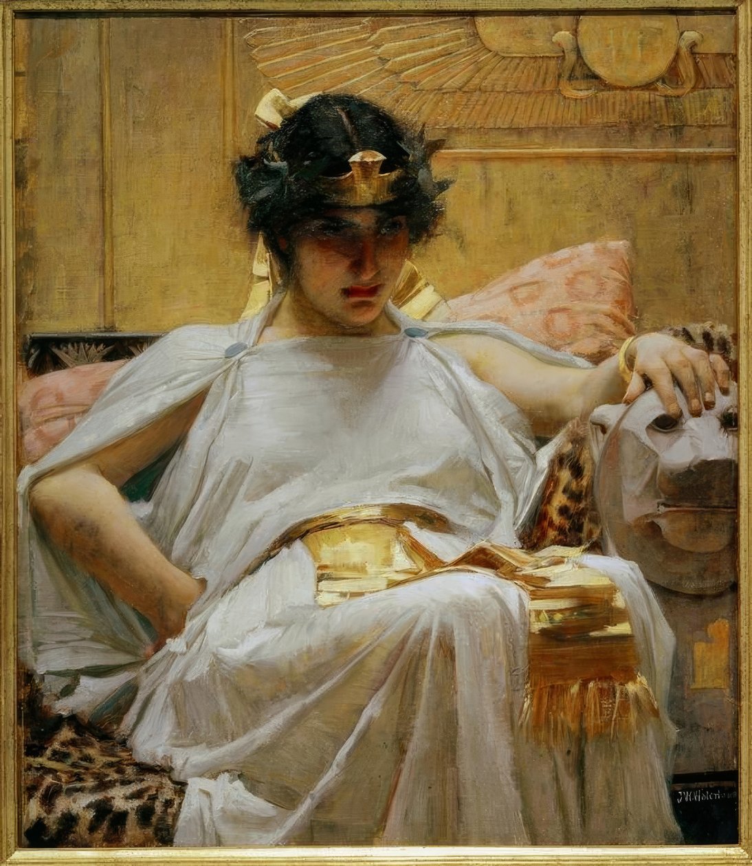Cleopatra by John William Waterhouse: Buy fine art prints