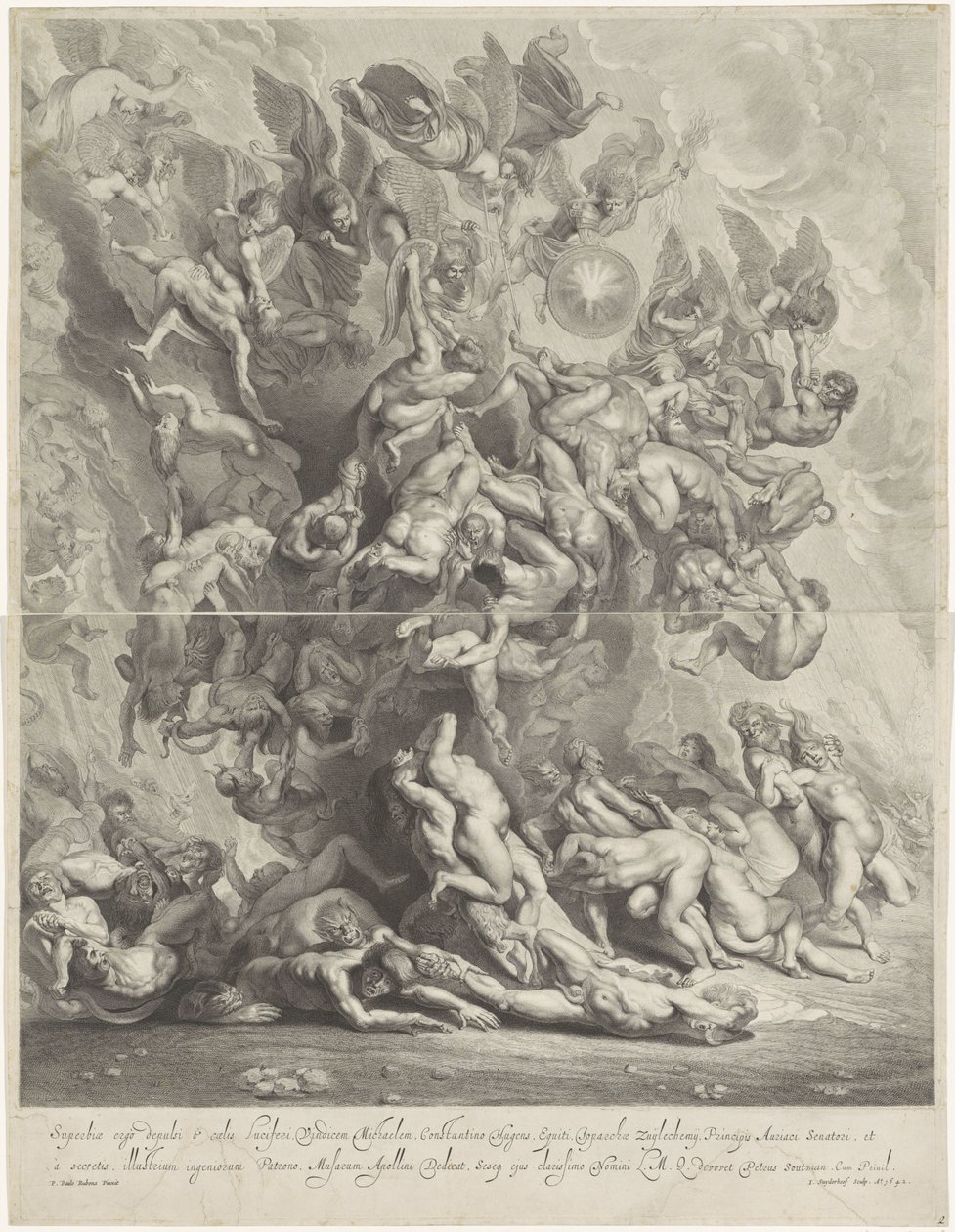 The Fall of the Damned by Jonas Suyderhoef: Fine art print